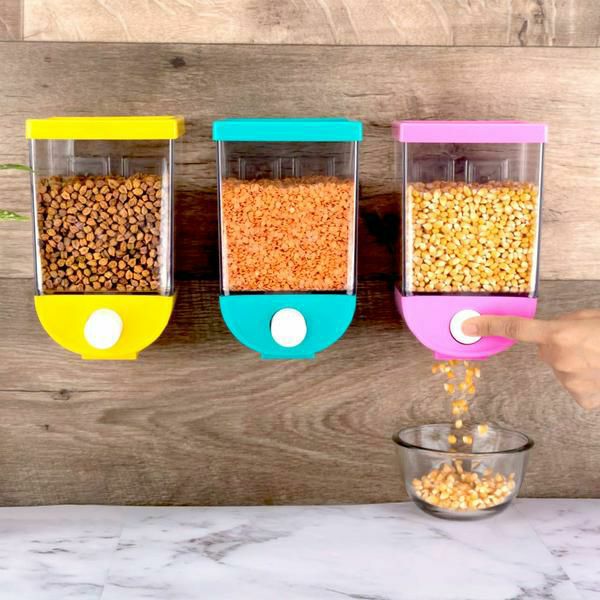 Transparent Push Button Storage Containers - Best Online Shopping ...